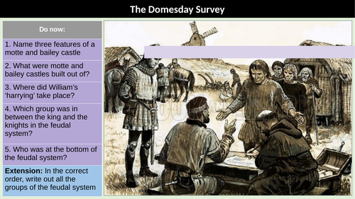 Domesday Survey | Teaching Resources