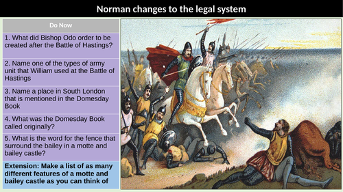 Norman legal system | Teaching Resources