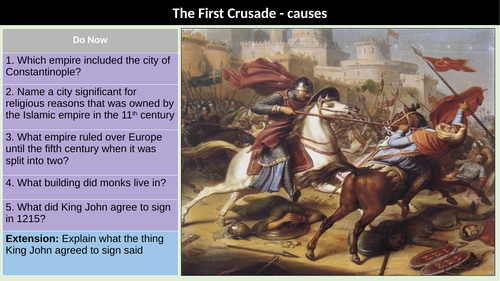 Crusade Causes | Teaching Resources