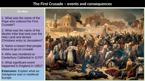 First Crusade | Teaching Resources