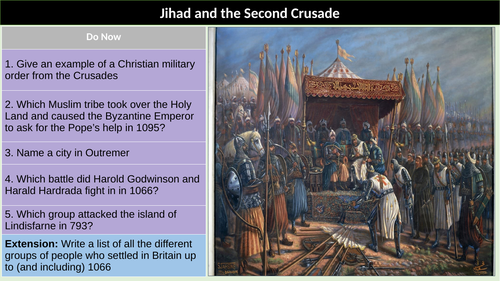 Second Crusade Jihad | Teaching Resources