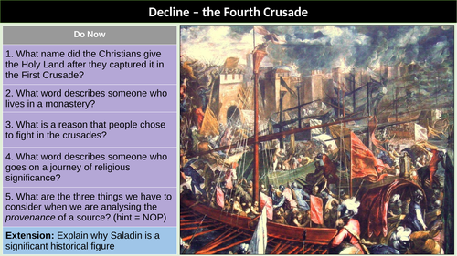 Fourth Crusade | Teaching Resources