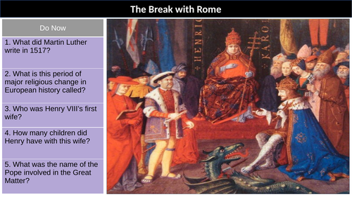 Break with Rome | Teaching Resources
