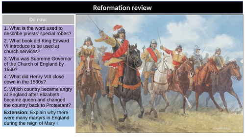 Reformation review | Teaching Resources