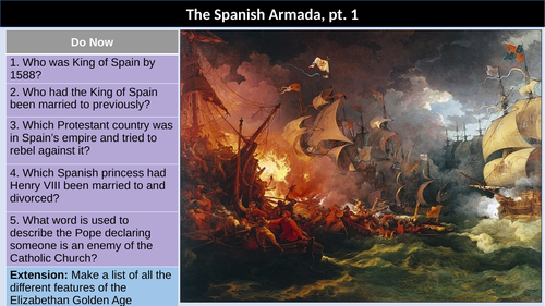 Spanish Armada | Teaching Resources