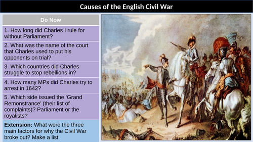 Causes of the Civil War | Teaching Resources