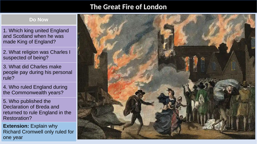 Great Fire of London | Teaching Resources