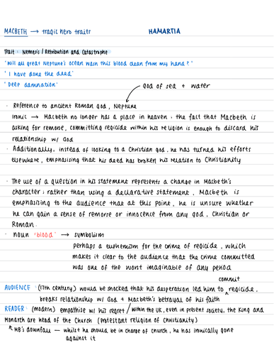 MACBETH GRADE 9 NOTES | Teaching Resources