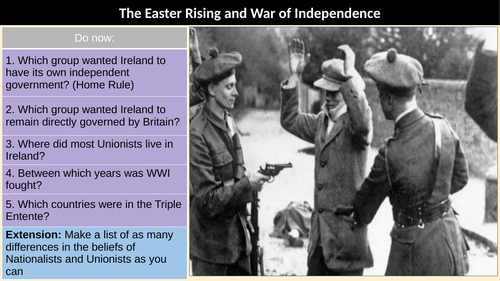 The Easter Rising War of Independence | Teaching Resources