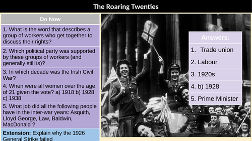 Roaring Twenties | Teaching Resources