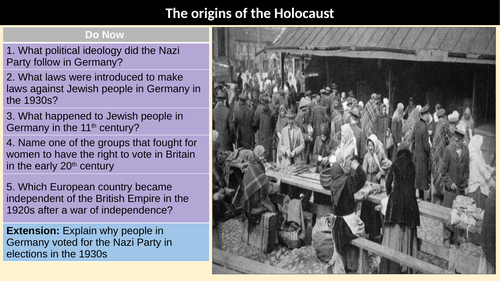 Holocaust Origins | Teaching Resources