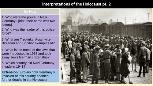 Interpretations Holocaust | Teaching Resources