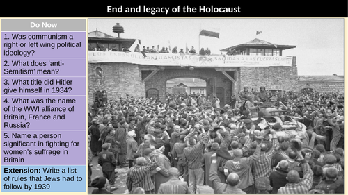 Holocaust Legacy | Teaching Resources