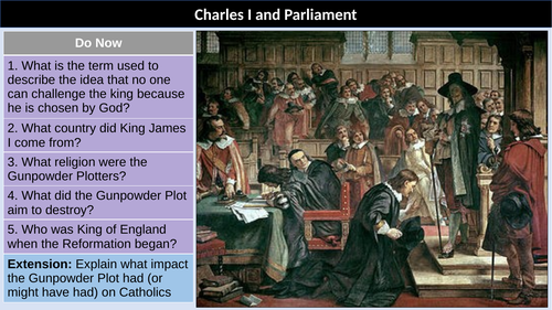 Charles I Parliament | Teaching Resources