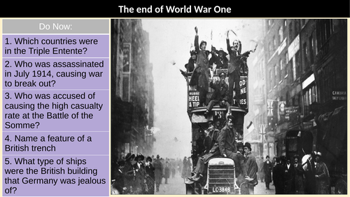 End of WWI | Teaching Resources