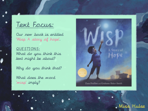 English - Wisp L1 (Upper KS2) | Teaching Resources