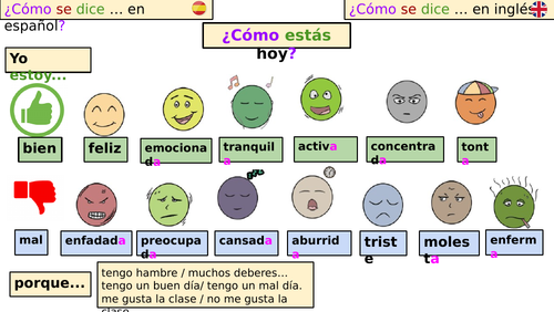 Routine - ¿Cómo estás hoy? | Teaching Resources