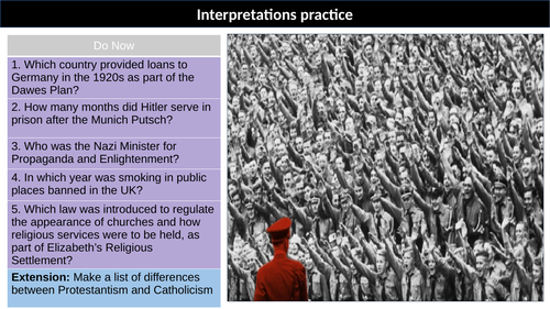 Nazi Interpretations | Teaching Resources