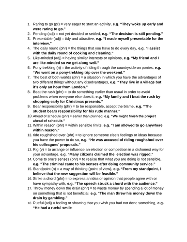 GCSE vocabulary (1) | Teaching Resources