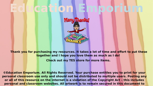 Boho rainbow class jobs_editable | Teaching Resources