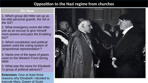 Nazi Church | Teaching Resources