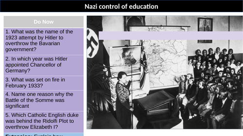 Nazi Education | Teaching Resources