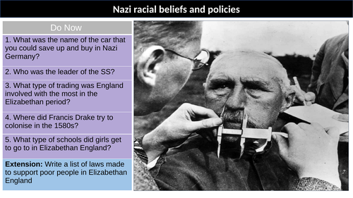 Nazi racial beliefs | Teaching Resources