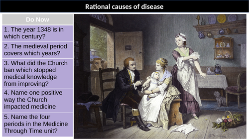 Medieval Rational causes of disease | Teaching Resources