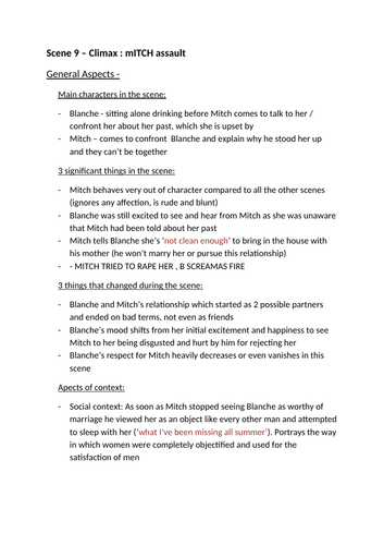 OCR A LEVEL ENGLISH LANGUAGE AND LITERATURE: SCENE 9 OF STREETCAR NAMED ...