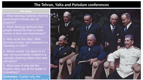 Cold War Grand Alliance | Teaching Resources