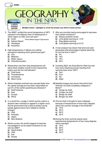 GeographyFocus Shop - Teaching Resources - TES