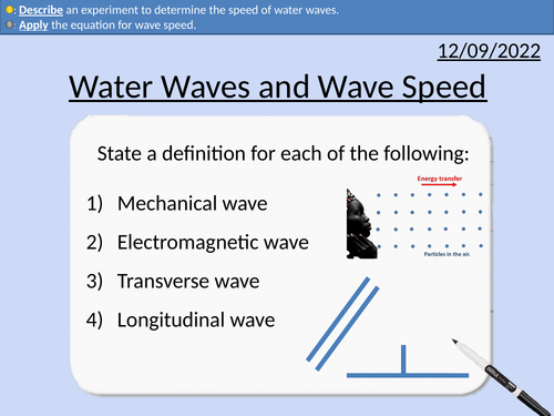 GCSE Physics: Wave Velocity & Water Waves | Teaching Resources