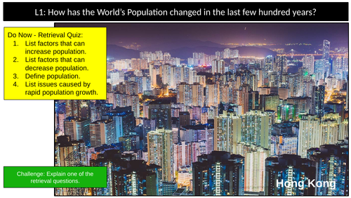Population | Teaching Resources