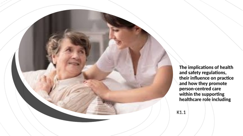 T Level Health Specialism Adult Nursing - working in a person centered way K1.1-6 | Teaching ...