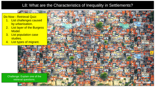 Favelas Urban Inequality | Teaching Resources