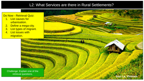 Rural Settlements | Teaching Resources