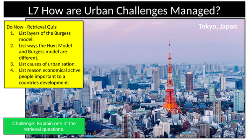 Urban Challenges | Teaching Resources