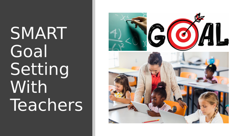 Teacher Goal Setting PowerPoint | Teaching Resources