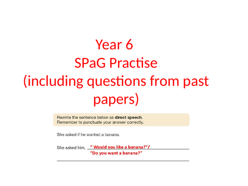 Year 6 SATs Grammar Revision | Teaching Resources Year 6 SATs Grammar Revision | Teaching Resources