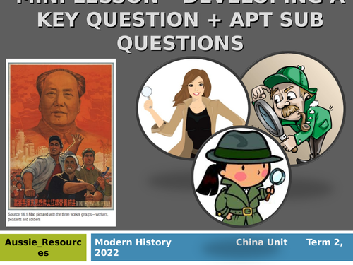 Chinese Nationalism: Developing Key and Sub questions for IA2 ...