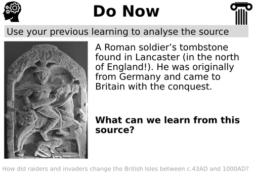 KS3 - Migration Through Time Impact of the Romans | Teaching Resources