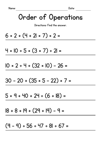Adding & Subtracting & Multiplying & Dividing with Parenthesis ... Adding & Subtracting & Multiplying & Dividing with Parenthesis ...