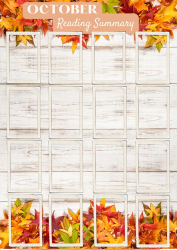October Reading Summary Poster | Teaching Resources