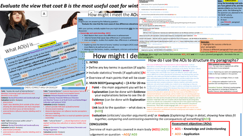 Sociology Education Class differences in achievement- How to answer 30/ ...