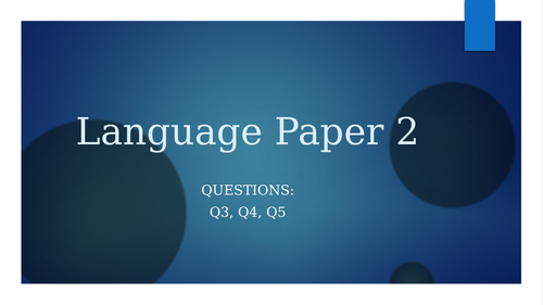 AQA English Language Paper 2 - Climate Change | Teaching Resources