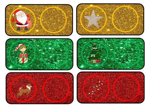 Christmas initial sounds activity | Teaching Resources