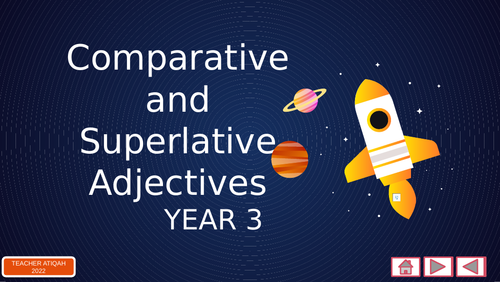 Comparative and Superlative Adjectives | Teaching Resources