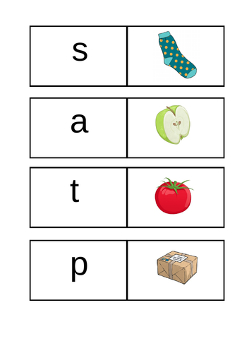 Phonics Phase 2 Flashcards | Teaching Resources