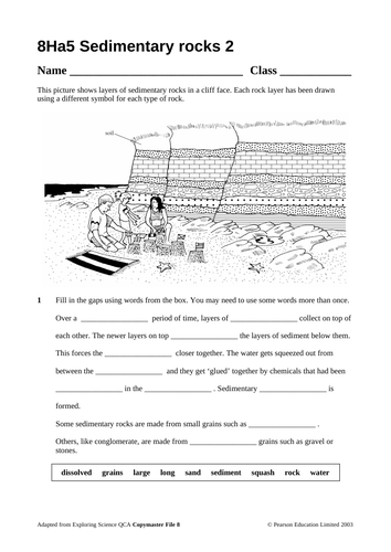 Sedimentary rocks | Teaching Resources