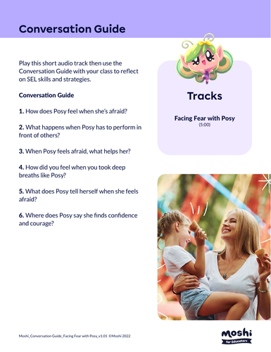 SEL - Facing Fear with Posy - Activity | Teaching Resources